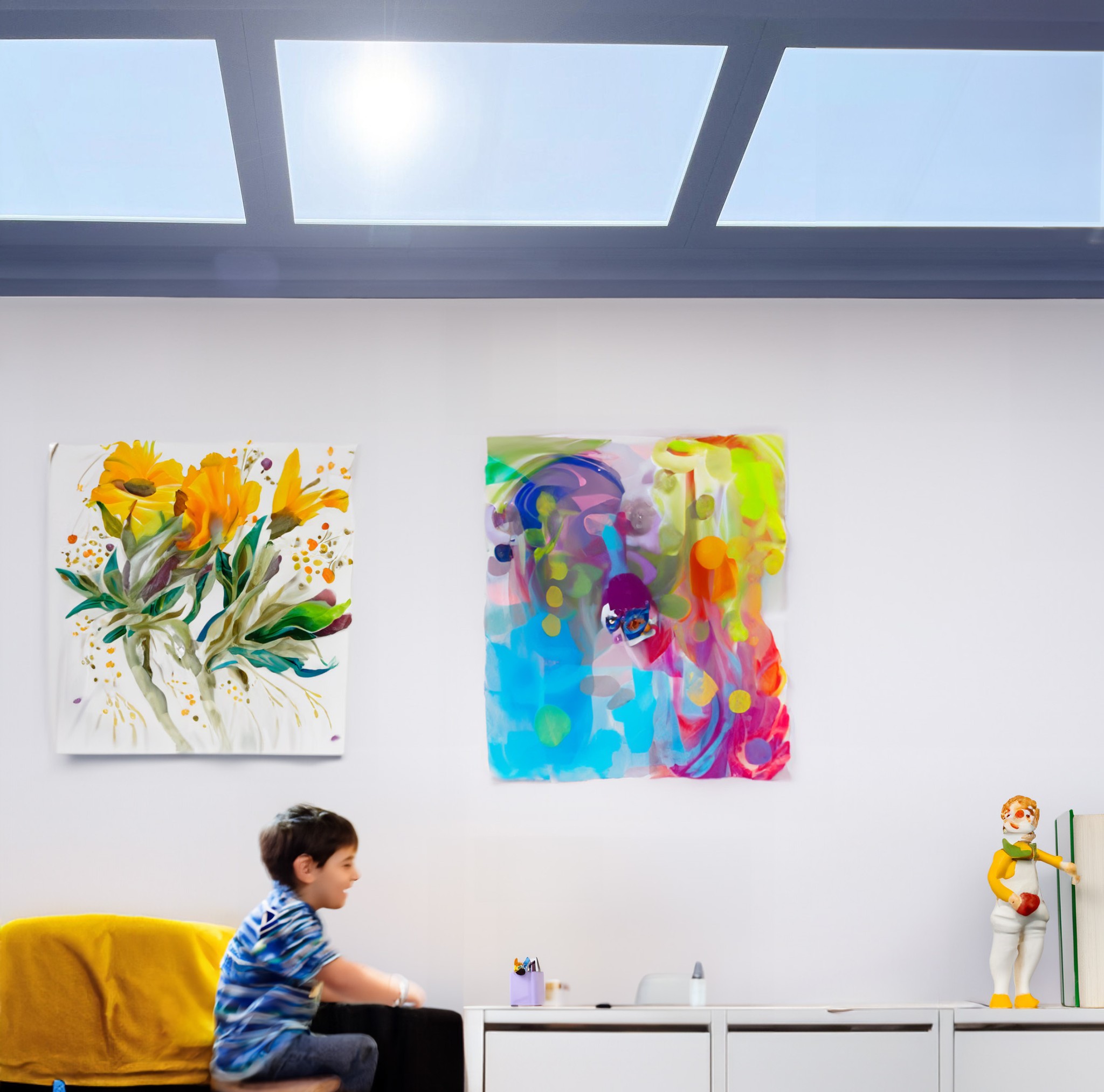 Virtual Sun – Artificial Skylight with Real Sun Effect | Innerscene