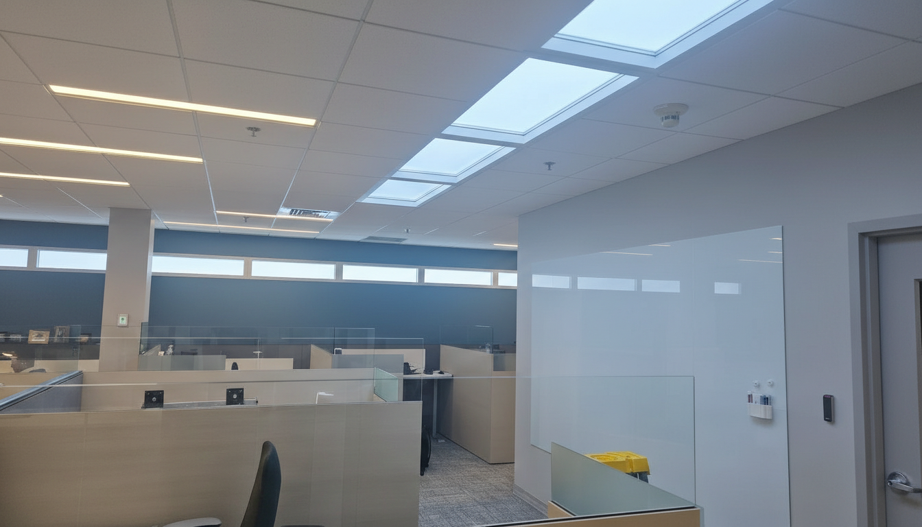 Project Photo - Circadian Sky Office Drop Ceiling Installation