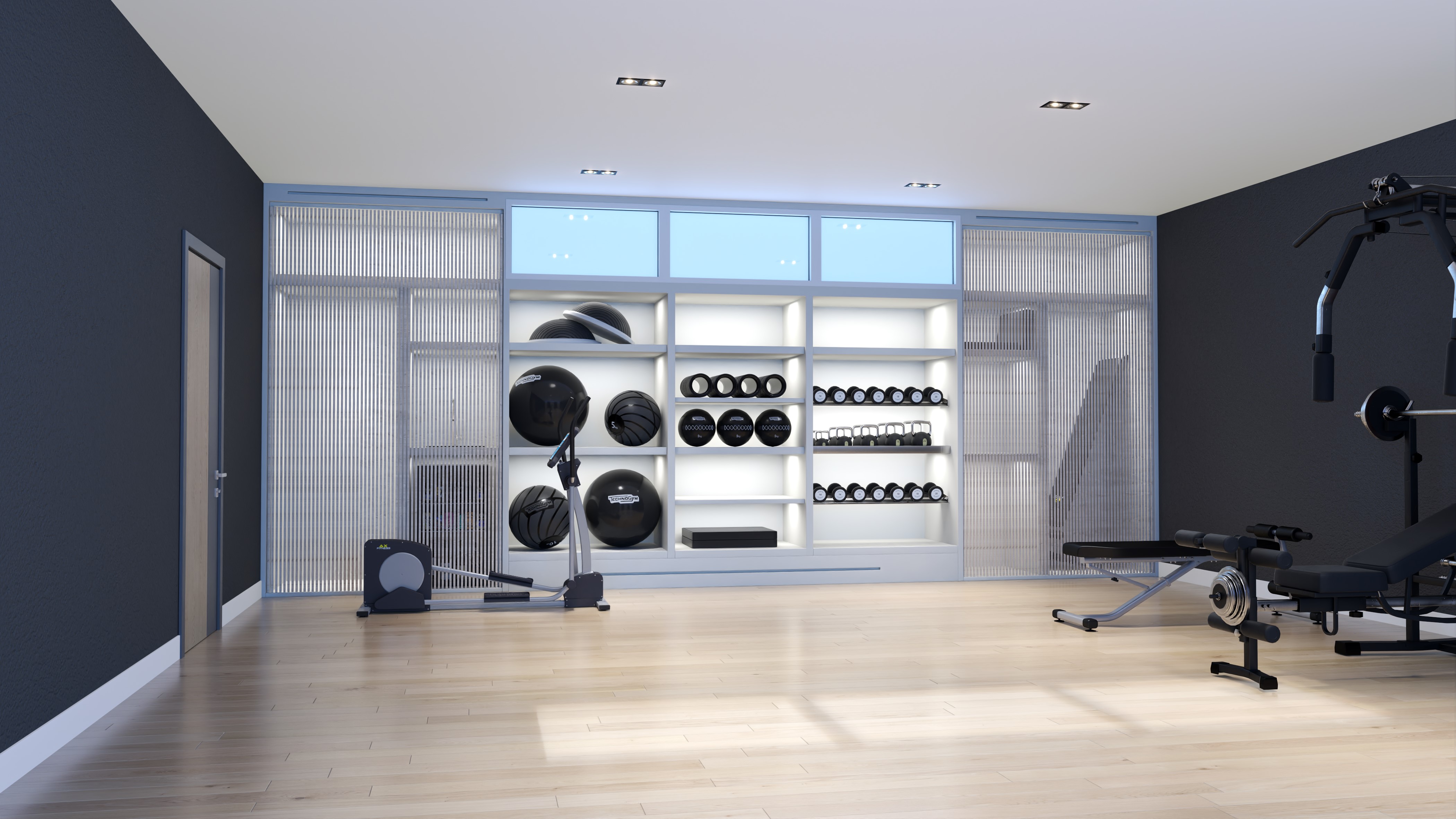 Innerscene lighting installed in a gym