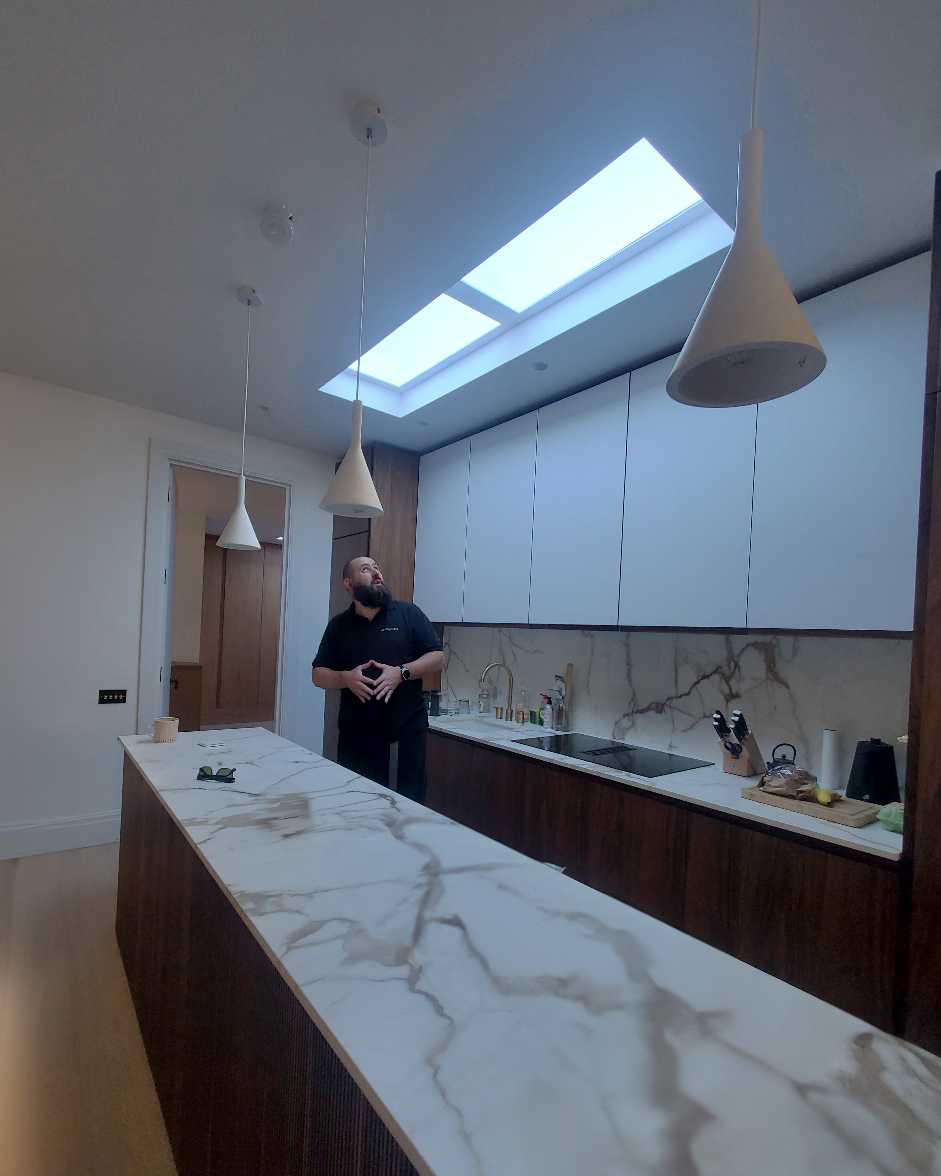 Innerscene's Virtual Sun for Enhanced Kitchen Lighting